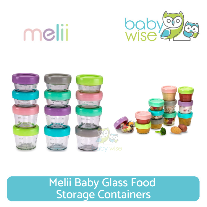 Jual Melii Baby Glass Food Storage Containers - Tempat Penyimpanan ...
