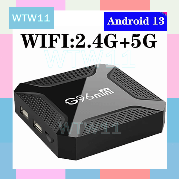 Jual WTW Android TV Box G96mini Wifi Dual Band Bluetooth 8K Smart TV ...
