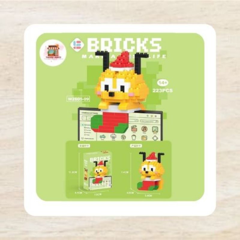Jual Nano Block Atau Lego Balok Model Karakter Kartun Mainan Balok ...