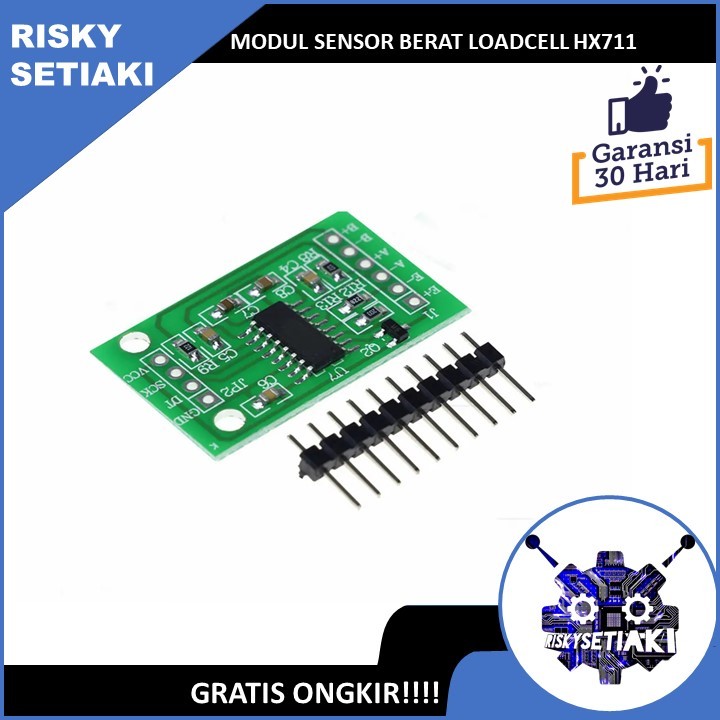 Jual MODUL SENSOR BERAT LOADCELL HX711 WEIGHING TEKANAN TIMBANGAN ...