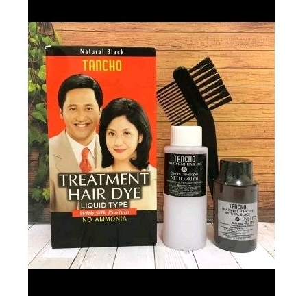 Jual TANCHO CAT RAMBUT CAIR 40ML(20ml+20ml) | Shopee Indonesia
