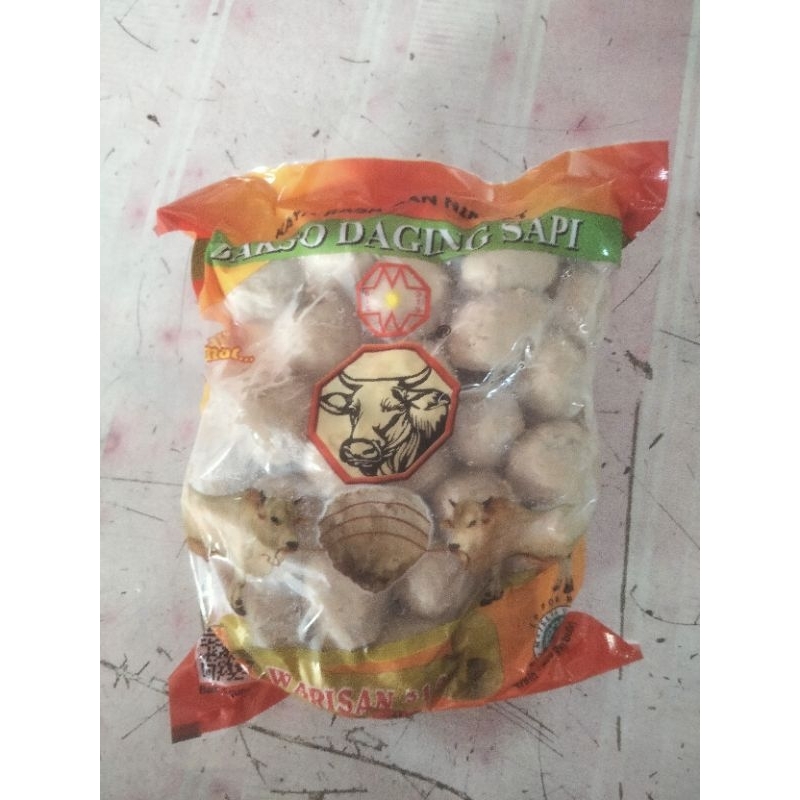 Jual Bakso sapi merk WARISAN 319 isi 50 600g | Shopee Indonesia