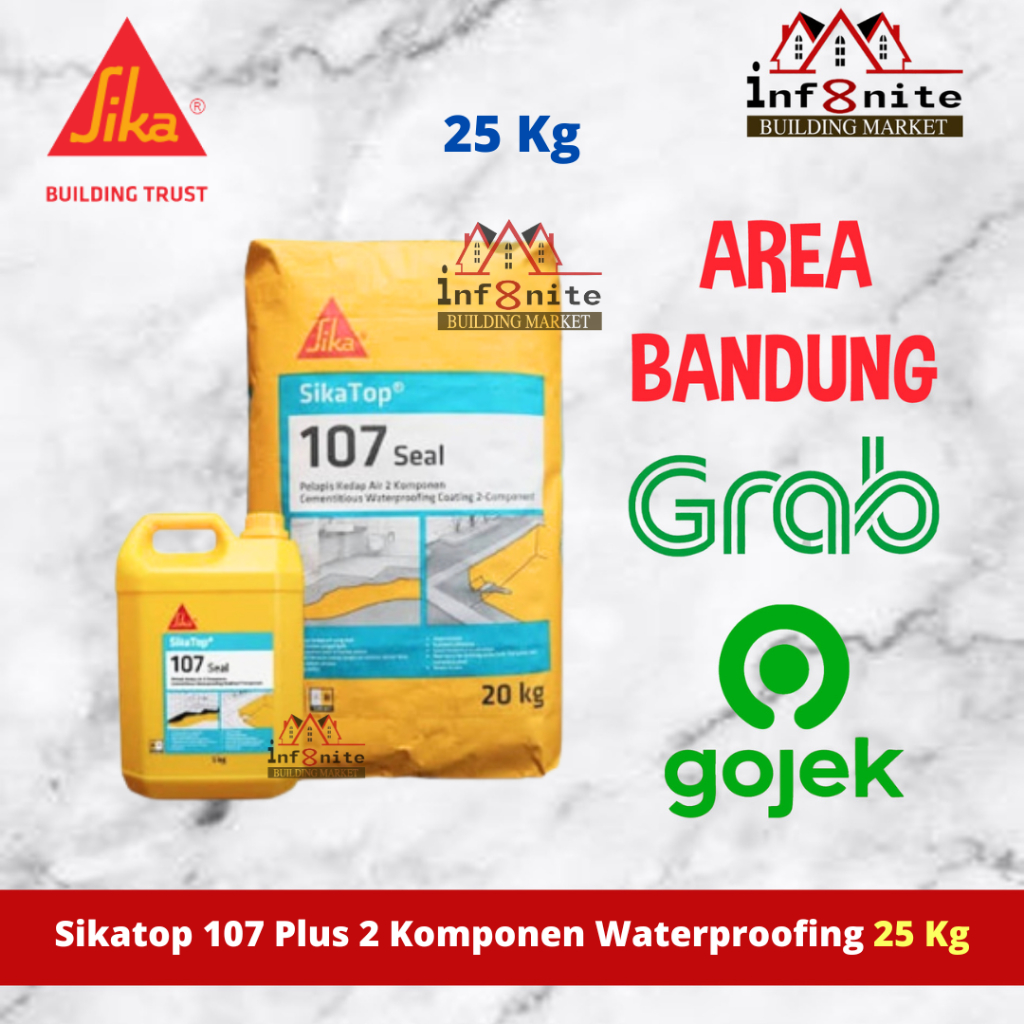Jual Sikatop 107 Sika Top 107 Seal ID Sika Waterproofing 2 Komponen 25 ...