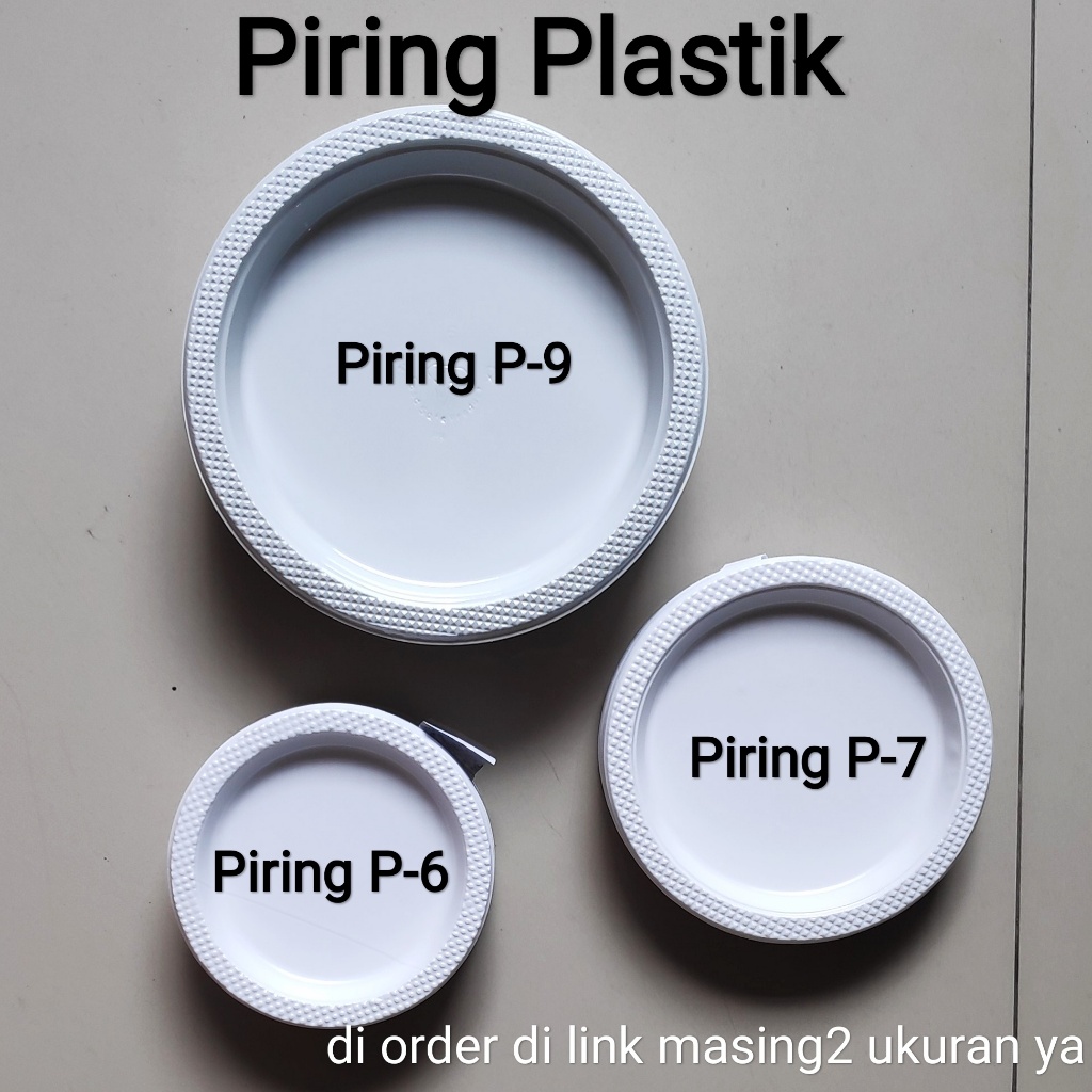 Jual Piring Plastik Sekali Pakai Terlengkap & Harga Terbaru April 2026 ...