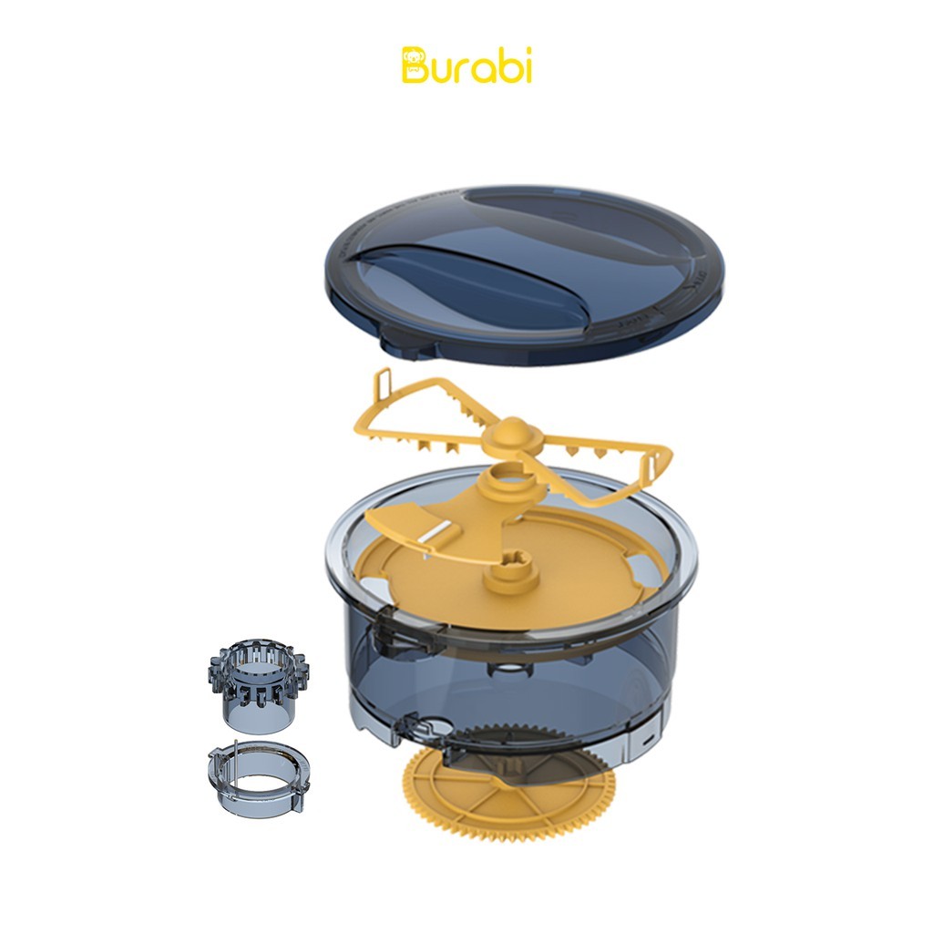 Jual Burabi Additional Powder Container + Powder Nozzle | Shopee Indonesia