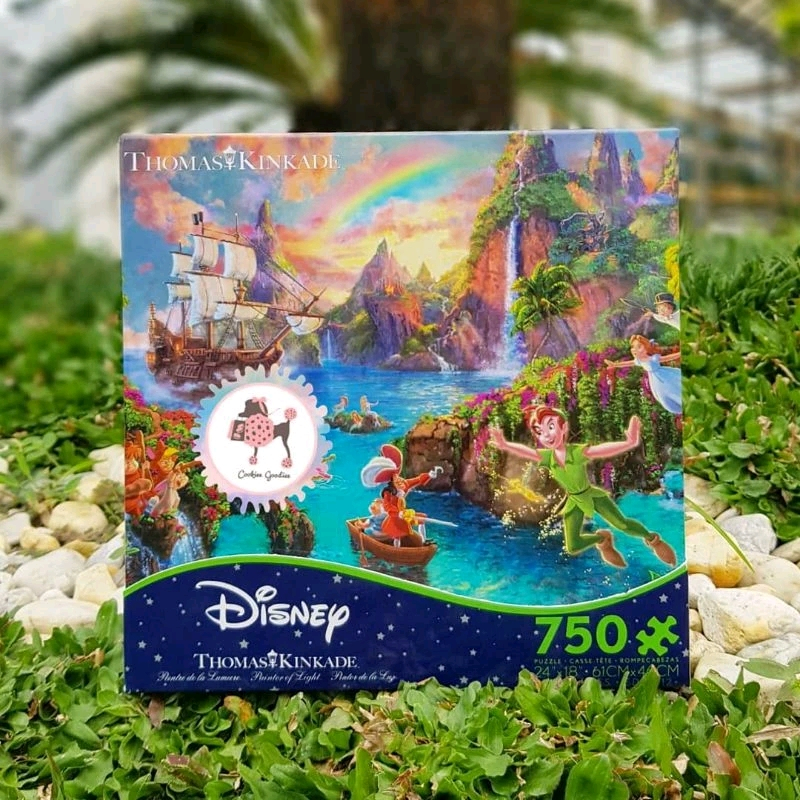 Jual Thomas Kinkade The Disney Collection Peter Pan Puzzle 750pc ...