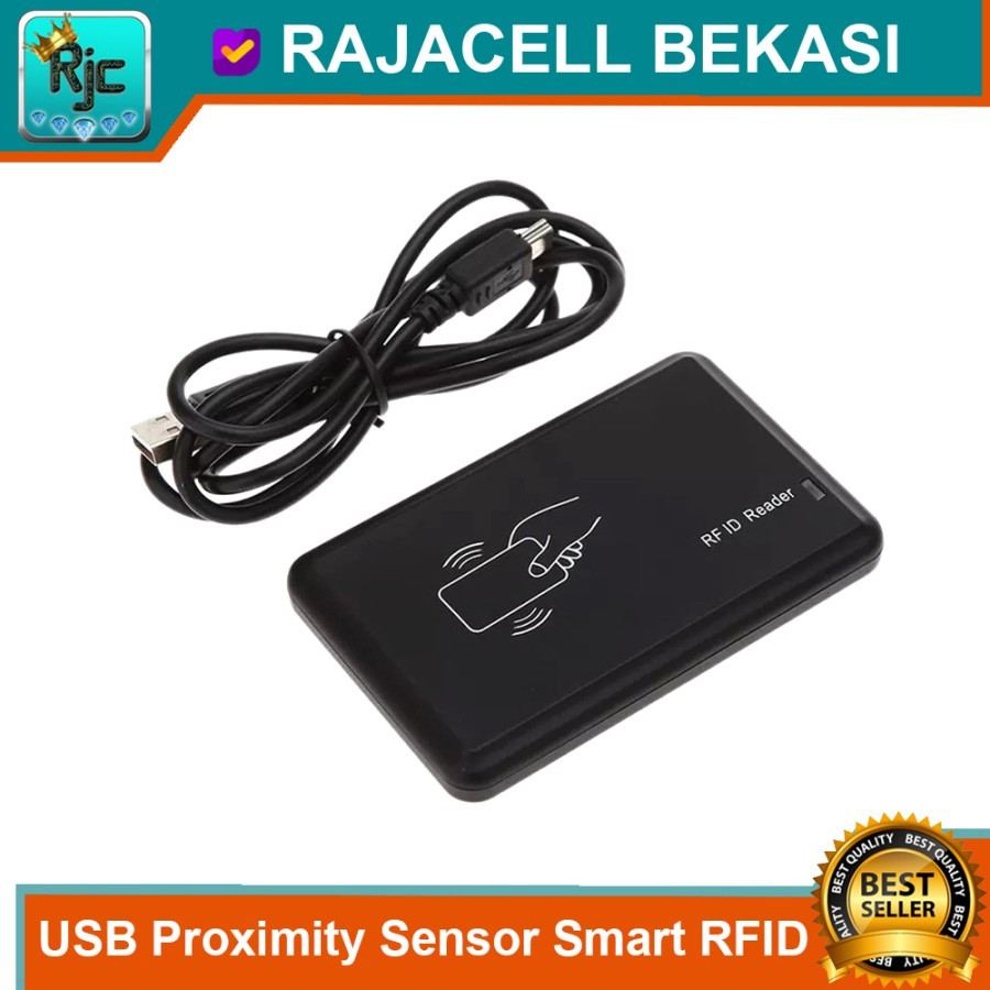 Jual JT308 125KHz USB Proximity Sensor Smart RFID ID Card Reader ...