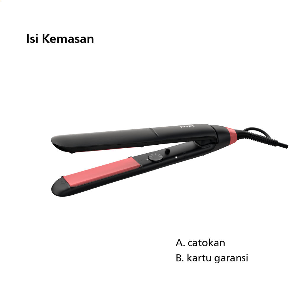 Jual Philips | Straightener StraightCare Essential | Catokan Rambut ...
