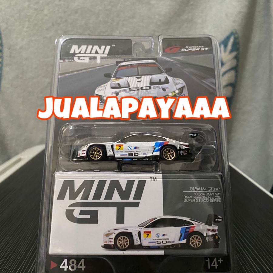Jual MINI GT BMW M4 GT3 MINI GT 484 BMW M4 GT3 JAPAN CARD EXCLUSIVE ...