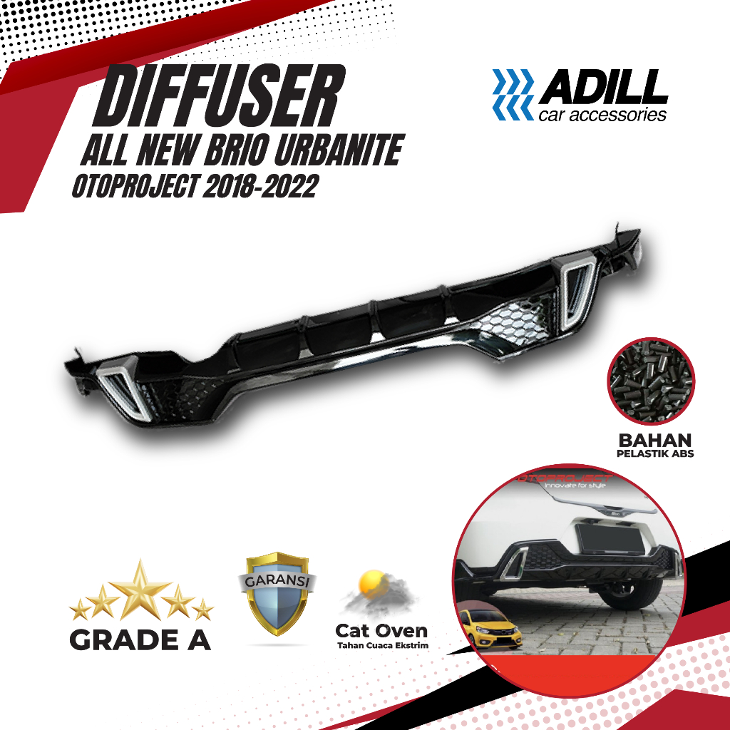 Jual Diffuser Honda All New Brio Urbanite Model Original otoproject ...