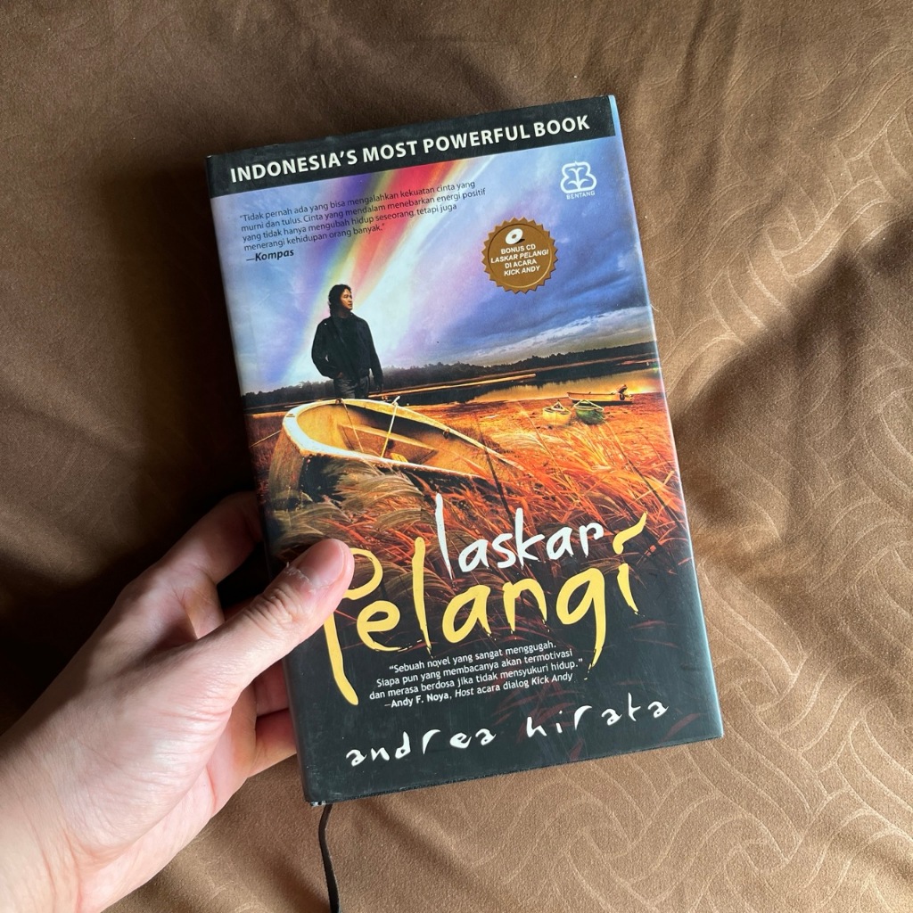 Jual Laskar Pelangi by Andrea Hirata (PT Bentang Pustaka) Original Hard ...