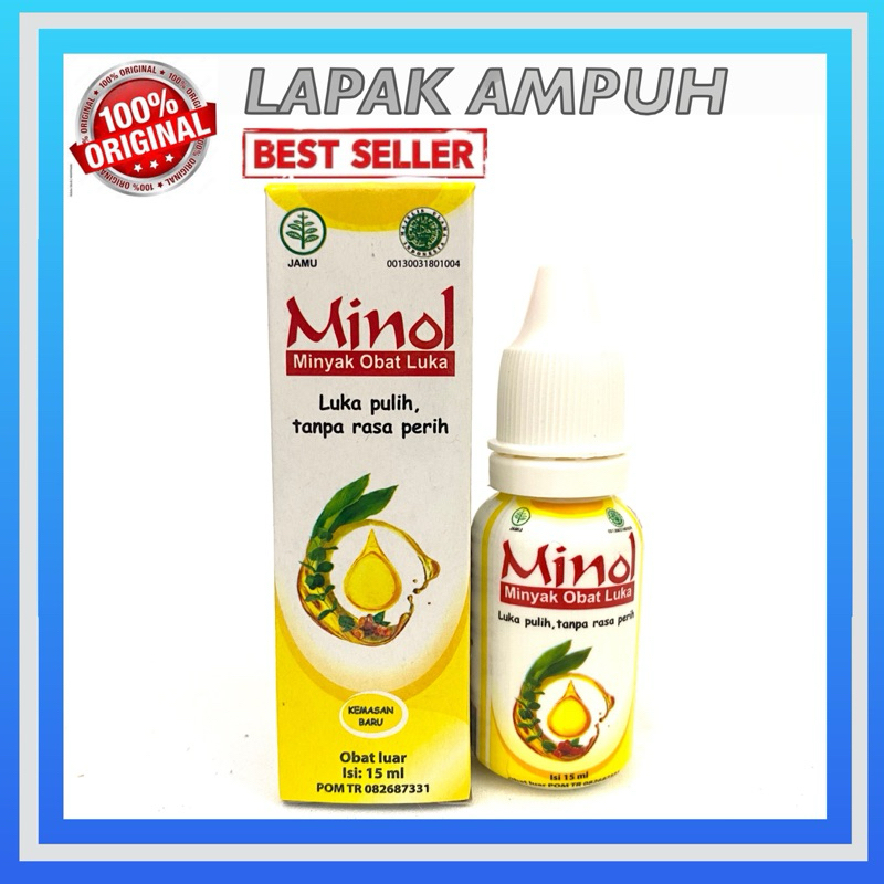 Jual MINOL 15 ML MINYAK LUKA | Shopee Indonesia