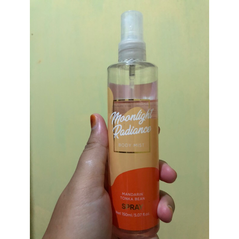 Jual [PRELOVED] BODY MIST MINISO MOONLIGHT RADIANCE | Shopee Indonesia