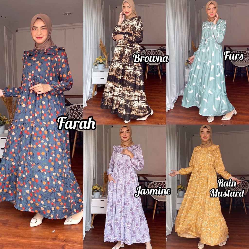 Jual DESTIN DRESS SERUT - HOMEY DRESS - RAYON VISCOSE | Shopee Indonesia