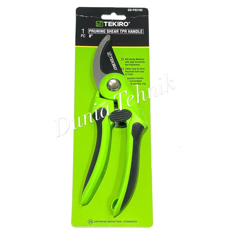 Jual TEKIRO Gunting Dahan Gagang TPR 8” Gunting Ranting Pohon Gunting ...