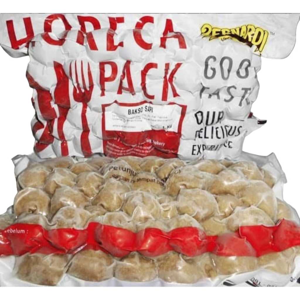Jual Baso Sapi Bernardi Meatball Beef Bakso Sapi Horeca Pack 1 kg ...