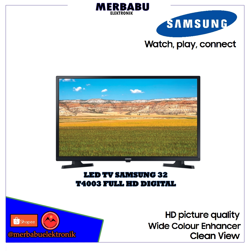Jual SAMSUNG LED TV 32T4003 Full HD 32Inch | Shopee Indonesia