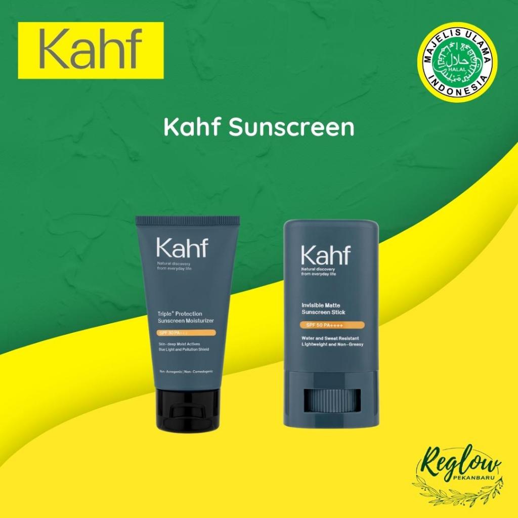 Jual Kahf Triple+ Protection Sunscreen Moisturizer SPF 30 PA+++ 30 ml ...