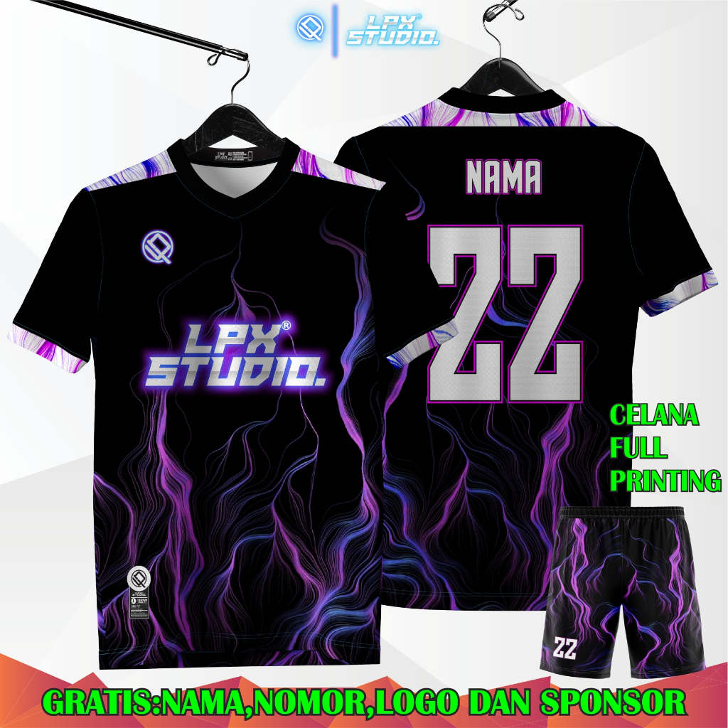 Jual Jersey Bola | Jersey Futsal | Jersey Custom Free Name Set Full ...