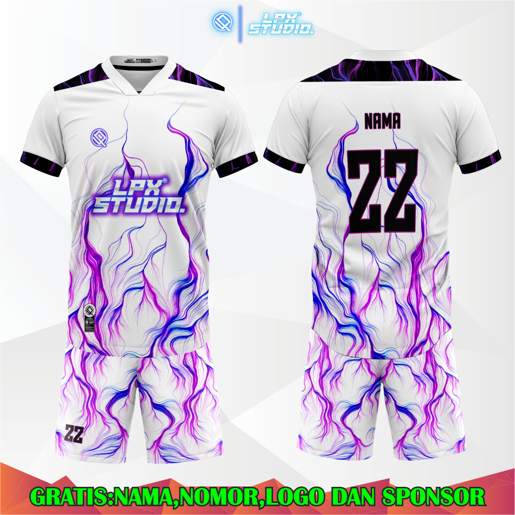 Jual Jersey Bola | Jersey Futsal | Jersey Custom Free Name Set Full ...