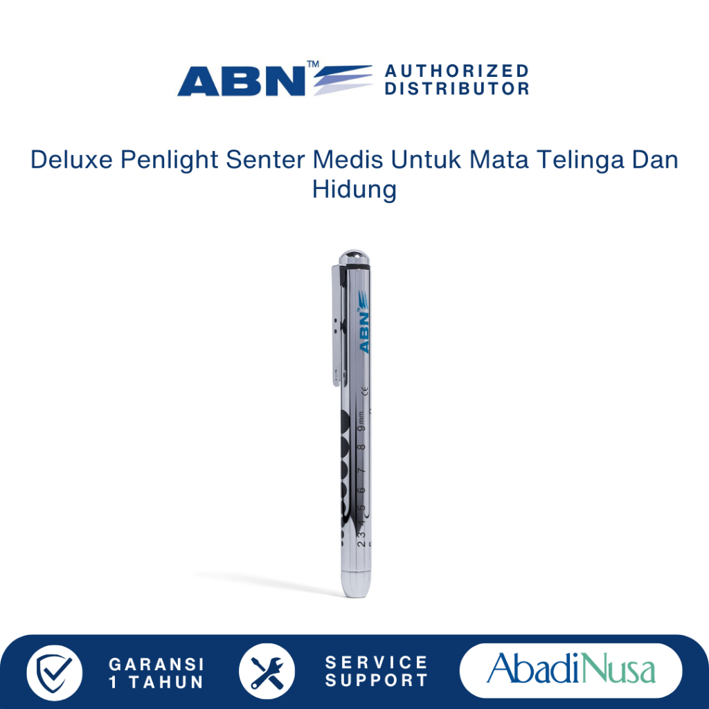 Jual ABN Deluxe Penlight Senter Medis Untuk Mata Telinga Dan Hidung ...