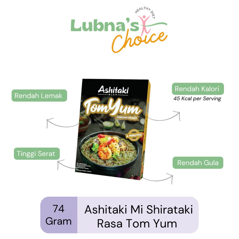 Jual Ashitaki Mi Rebus Tomyum, Shirataki Mi dan Ashitaba | Shopee Indonesia
