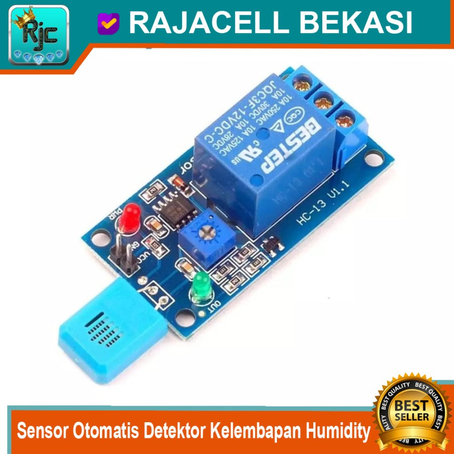 Jual Sensor Otomatis Detektor Kelembapan Humidity Module + Sensor Relay ...