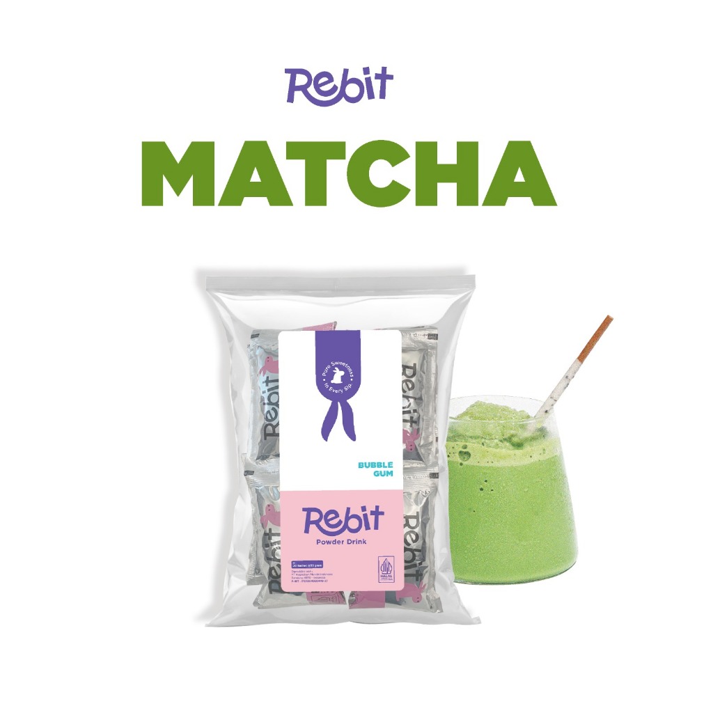 Jual REBIT MATCHA (20 Sachet/Pack) | Shopee Indonesia