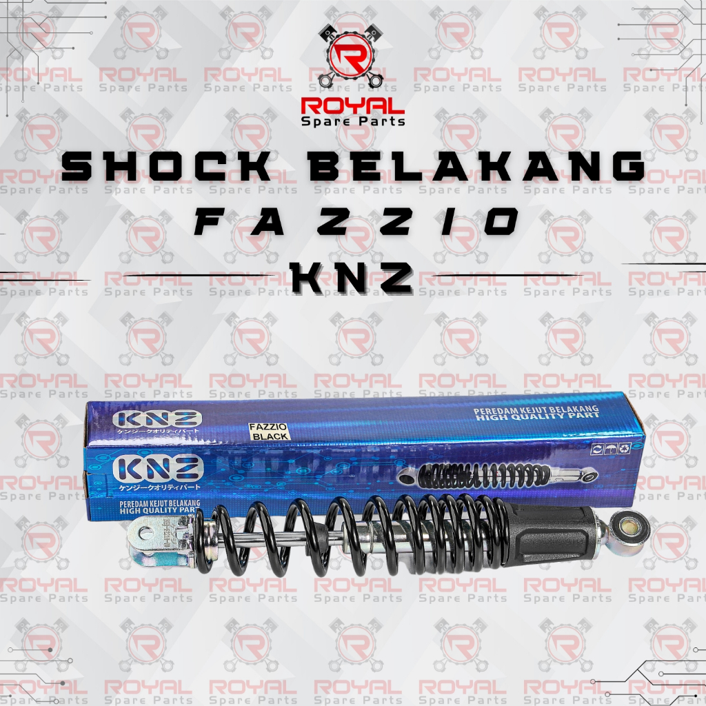 Jual SHOCK BREAKER BELAKANG FAZZIO HITAM ORIGINAL KNZ | Shopee Indonesia