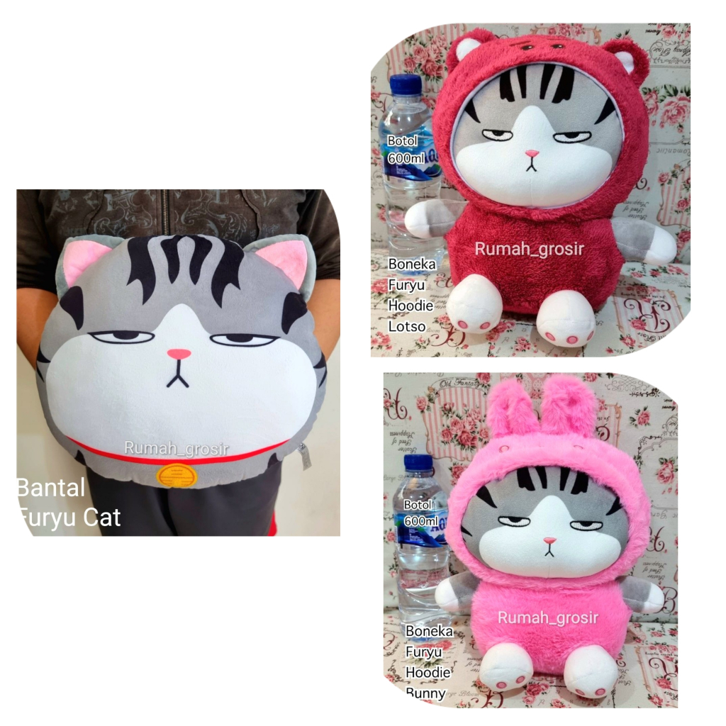 Jual Bantal Kucing Hoki Furyu Cat Cute | Shopee Indonesia