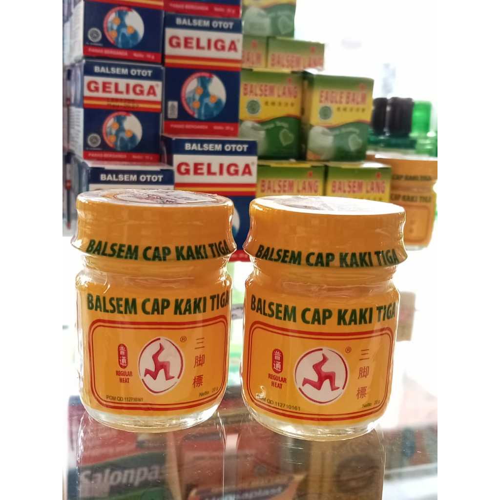 Jual Balsem Kuning Cap Kaki Tiga 20G | Shopee Indonesia