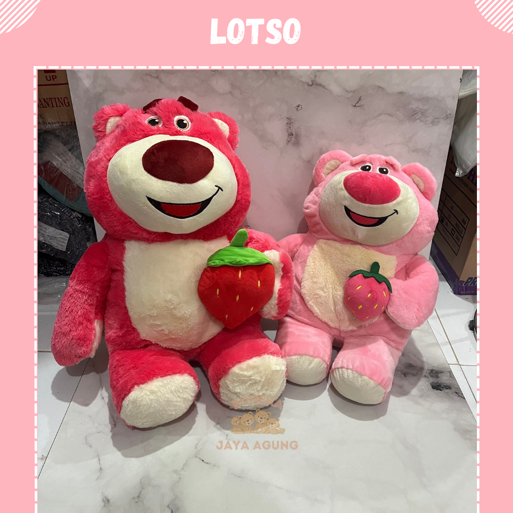 Jual Boneka Lotso Jumbo Lucu Premium 35Cm Dan 45Cm | Shopee Indonesia
