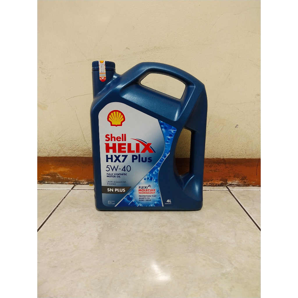 Jual Oli Mesin Shell Helix Hx 7 Hx7 5W-40 4L 4 Liter Galon | Shopee ...