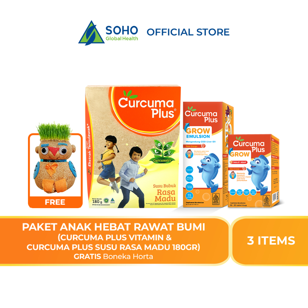 Jual Paket Anak Hebat Rawat Bumi (Curcuma Plus Vitamin & Curcuma Plus ... Jual Paket Anak Hebat Rawat Bumi (Curcuma Plus Vitamin & Curcuma Plus ...