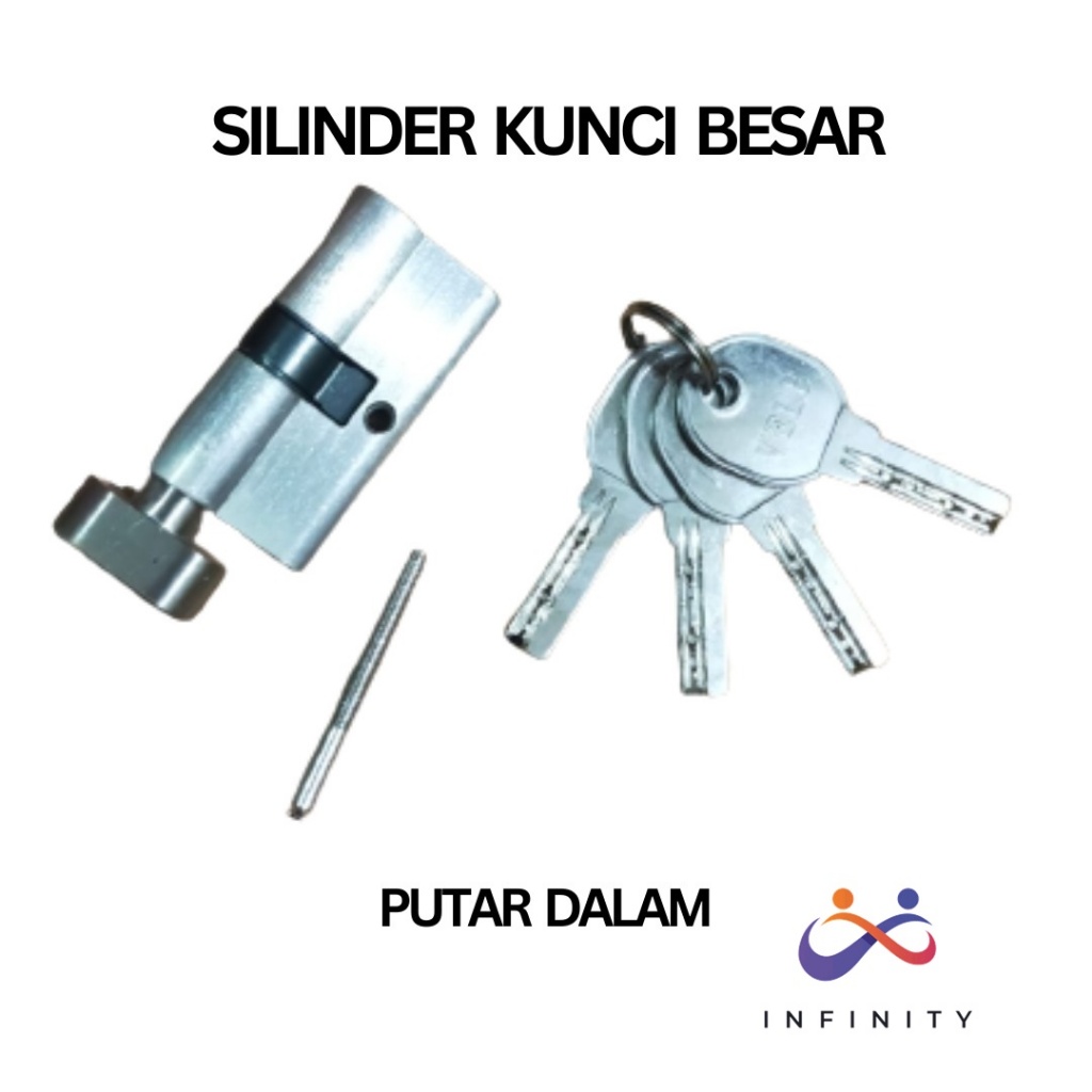 Jual Cylinder Knob Putar Comp Key Silinder Kunci Komputer Pintu Terbaik ...