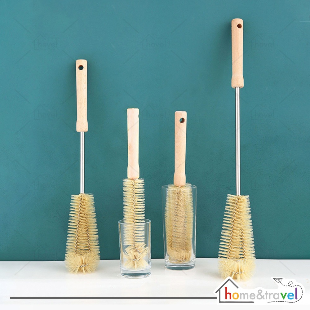 Jual HOVELSHOP Sikat Pembersih Botol Susu Gagang Panjang Gelas Kitchen ...