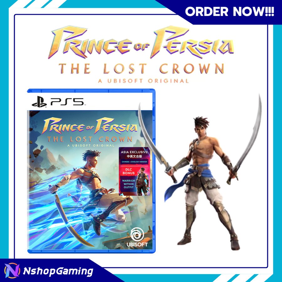 Jual Prince of Persia: The Lost Crown Playstation 5/Kaset PS5 | Shopee Indonesia