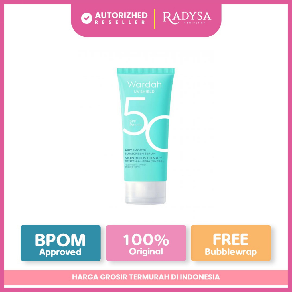 Jual RADYSA - Wardah UV Shield Airy Smooth Sunscreen Serum SPF 50 PA ...