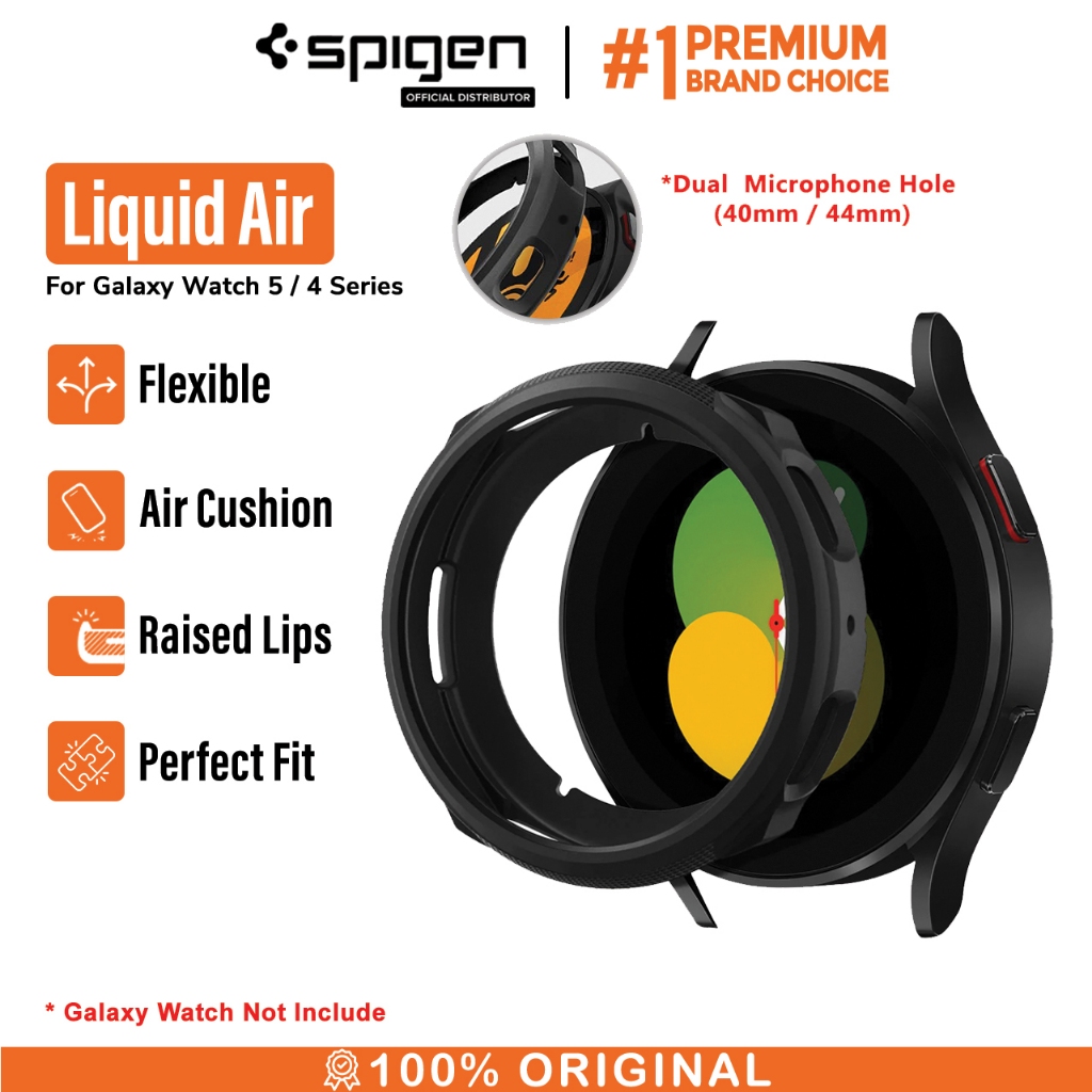 Jual Case Galaxy Watch 5 Pro/4 40/44/45mm Spigen Liquid Air TPU Soft ...