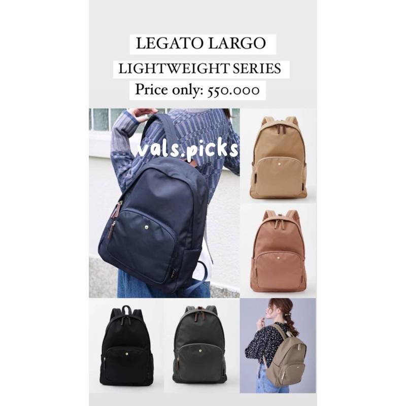 Jual Anello Backpack Original Japan / Jepang | Shopee Indonesia
