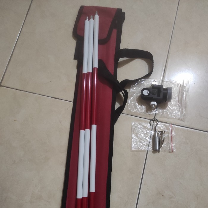 Jual Mini Prisma Set Untuk Total Station Topcon NIkon Ruide Gowin ...