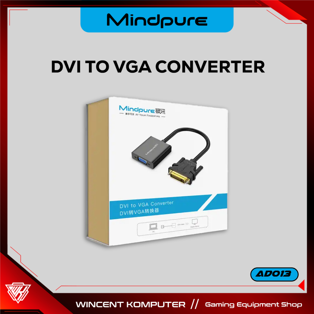 Jual mindpure dvi to vga converter AD013 | Shopee Indonesia