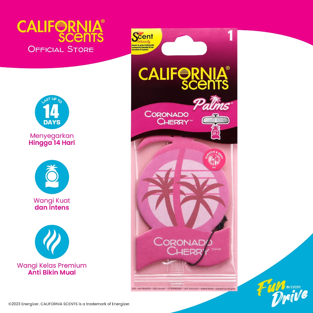 Jual California Scents - Paper Coronado Cherry Pengharum Pewangi Parfum ...