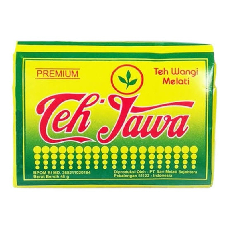 Jual teh jawa tubruk melati premium 45g | Shopee Indonesia