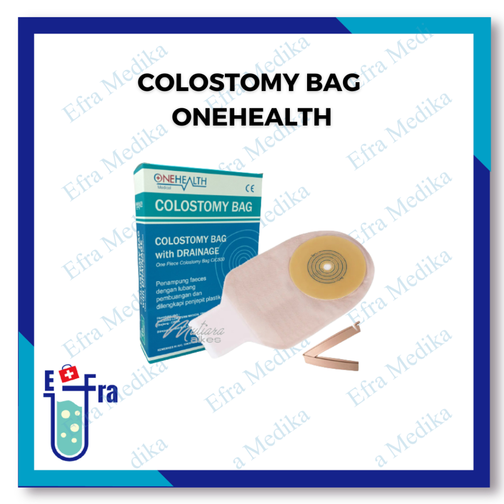 Jual Colostomy Bag Onehealth with Drainage / Kantong Kolostomy Per pcs ...
