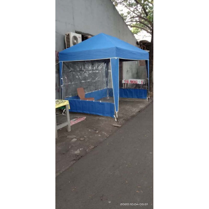 Jual TERBARU tirai dinding / penutup tenda ( tanpa rangka + tanpa atap ...