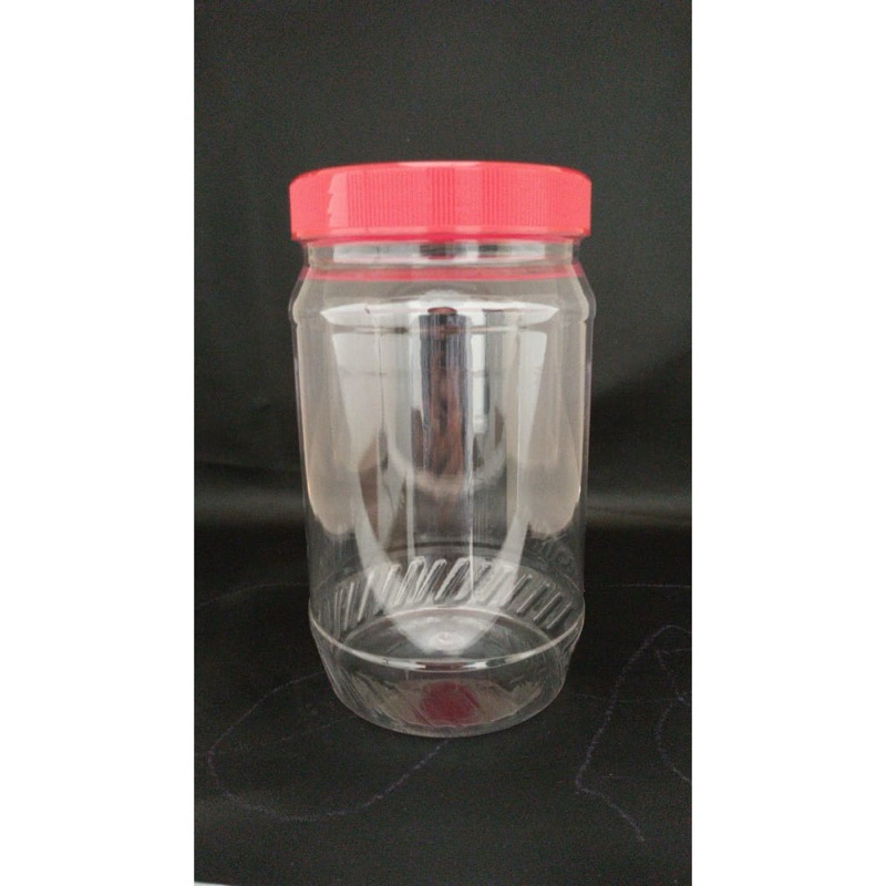 Jual TOPLES 1L BULAT JIFF , PET 1000ML KEMASAN WADAH PLASTIK SERBAGUNA ...
