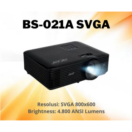 Jual Projector / Proyektor ACER BS-021A SVGA 4800 Ansi Lumens | Shopee ...