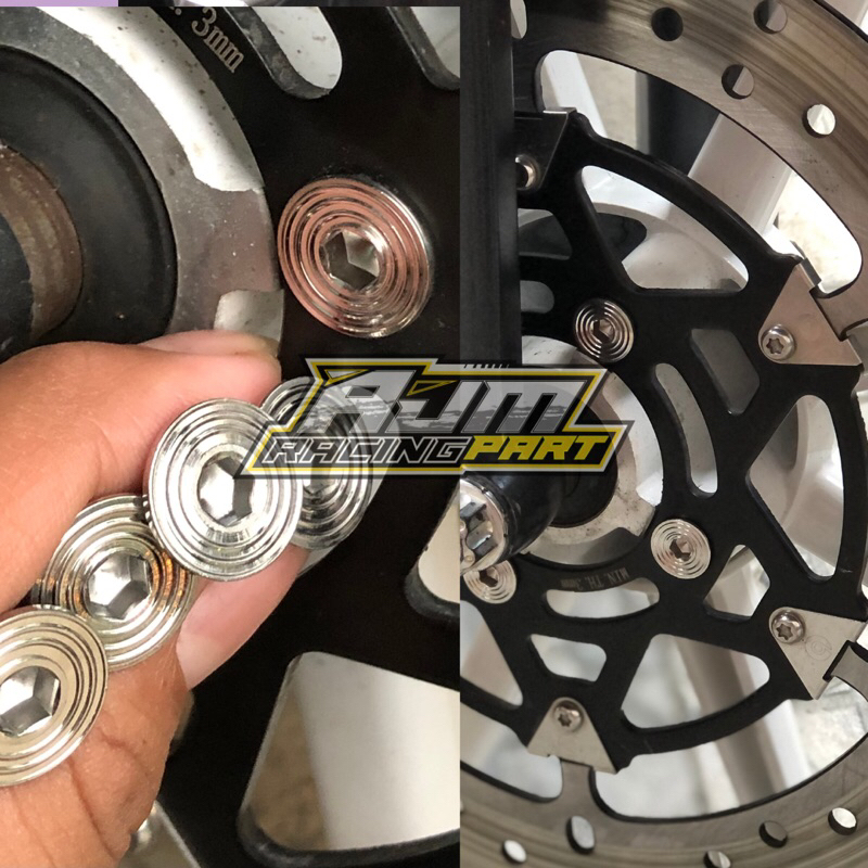 Jual MONEL PIRINGAN STAINLESS STEEL 304 UNIVERSAL SEMUA MOTOR | Shopee ...