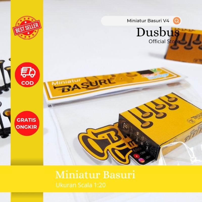 Jual Miniatur Basuri V4 dan beserta kotak v4, Basuri v4 Miniatur ...